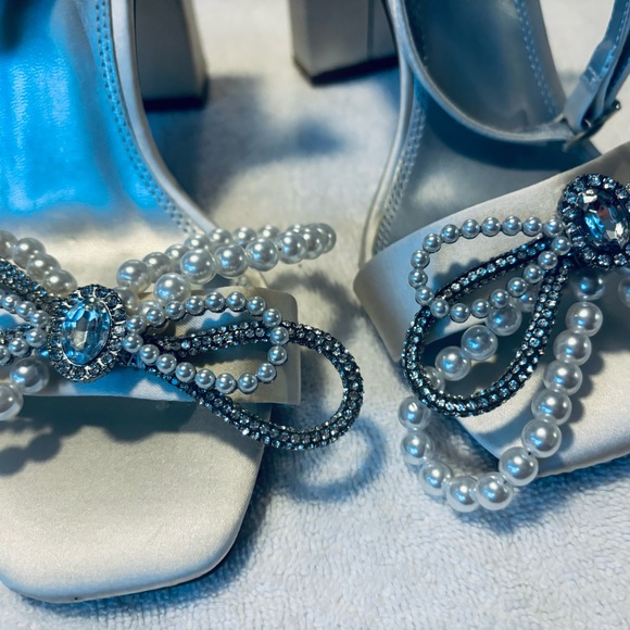 ASOS / UK | Shoes | Brand New Crystal Pearl Heels By Asos Uk Size 6 ...